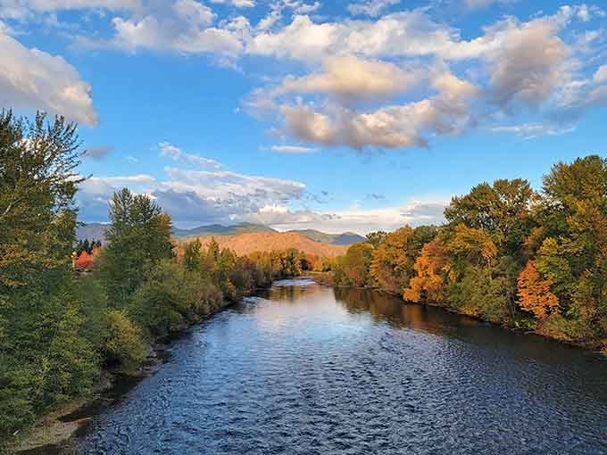 The Rogue River in autumn is nature showing off, and honestly, nobody's complaining about the performance.