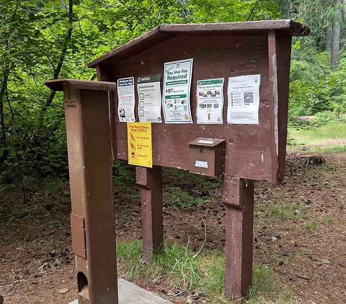 That information board is basically saying "bring a jacket" in the most official way possible.