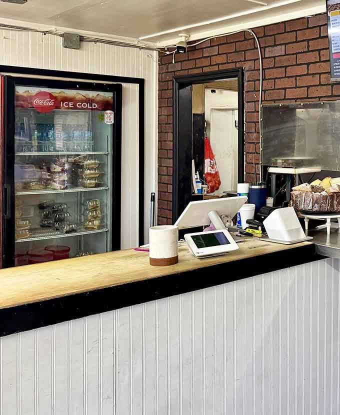The order counter stands ready to take your request and change your entire understanding of what fried chicken can be.