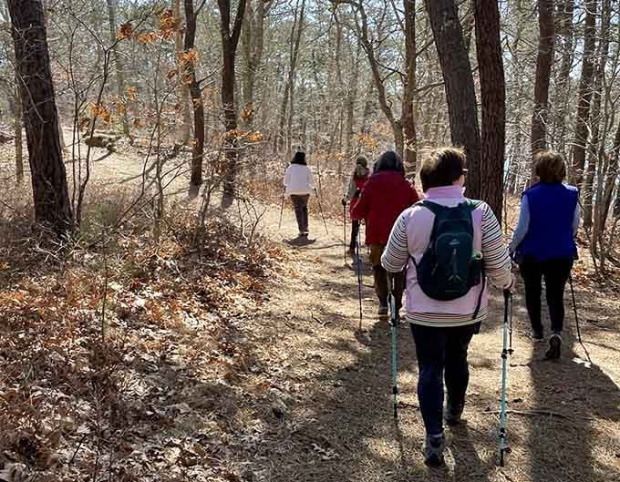 Trail walks here offer gentle exercise with scenery that makes you forget you're technically working out.