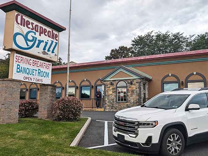 Chesapeake Grill promises hearty portions and waterfront views, because why choose between comfort and scenery?
