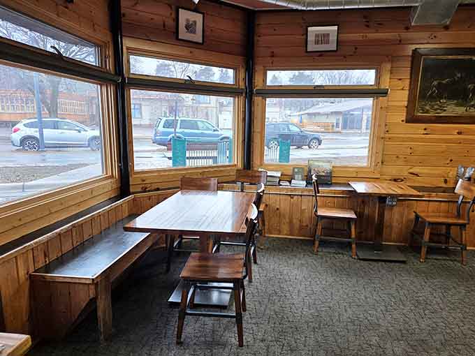 Window seats with natural light, perfect for pretending you're working while actually just enjoying the view.