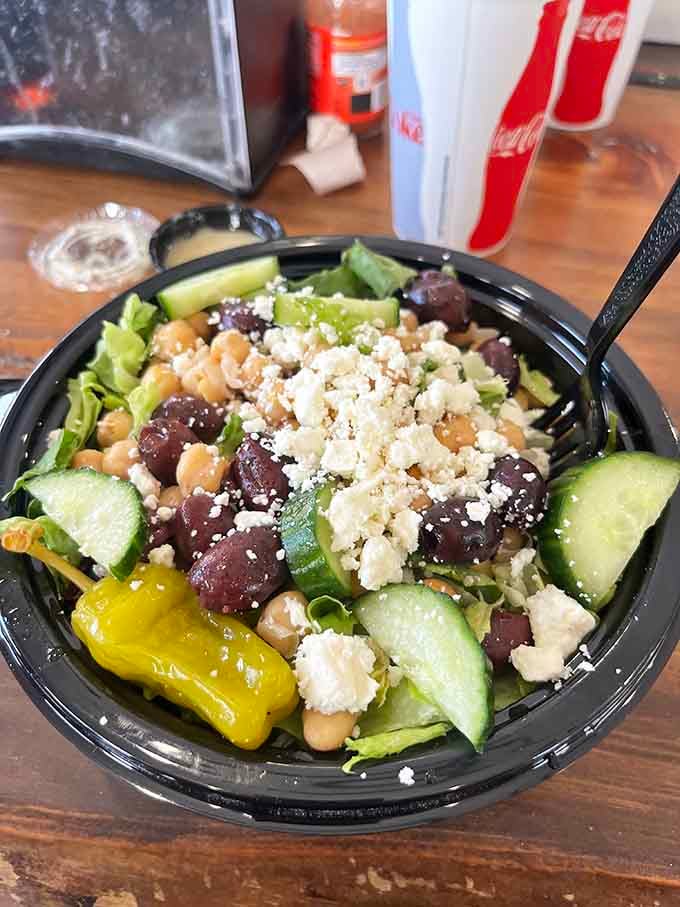A salad so loaded with good stuff it forgot it was supposed to be virtuous.