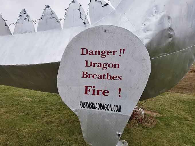 Fair warning: this attraction delivers exactly what it promises, no false advertising about the fire here whatsoever.