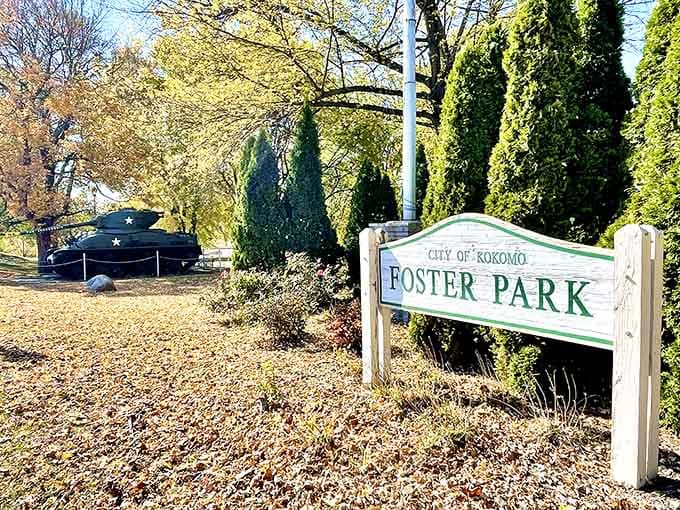 Foster Park offers green spaces perfect for picnics, walks, and contemplating life's simpler pleasures together.