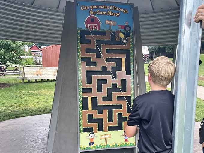 This handheld corn maze game proves that getting lost can be fun, even when it's just your finger doing the wandering.
