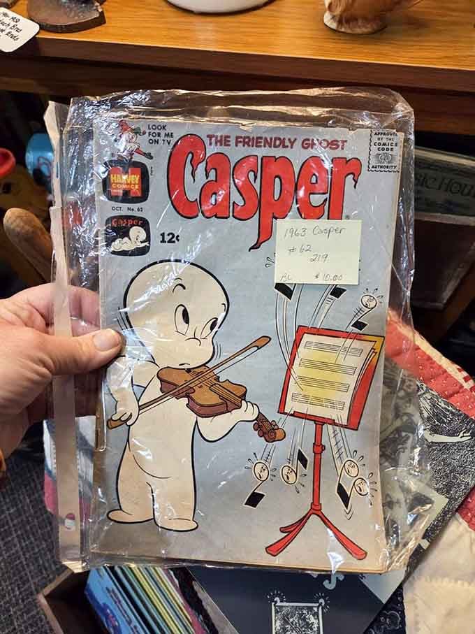 Casper the Friendly Ghost comic proving that vintage entertainment was wholesome and still surprisingly entertaining today.