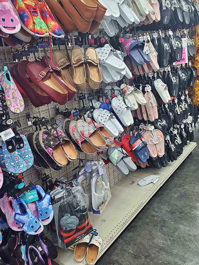Footwear for the whole family that won't make your credit card weep tears of financial despair and regret.
