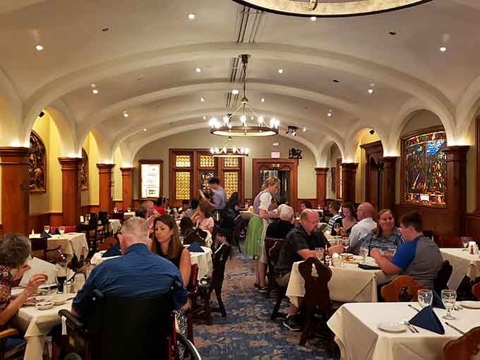 Full tables and happy faces prove that great food brings people together across generations and backgrounds.