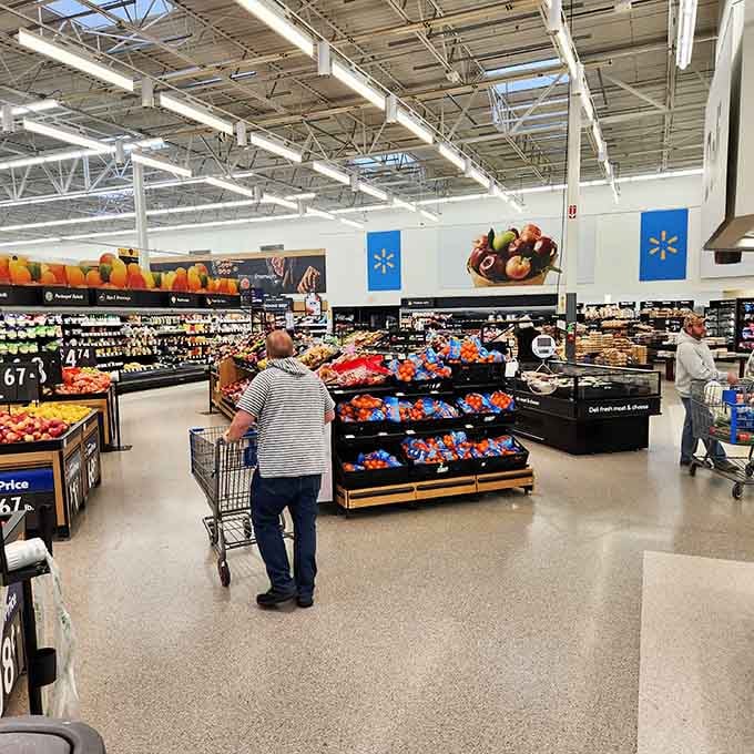 Walmart Supercenter provides everyday essentials because even affordable paradise needs groceries and practical shopping options available.