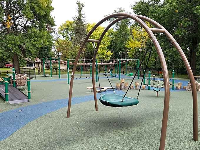 Hermann Heights Park playground proves this town invests in families and future generations with serious commitment.