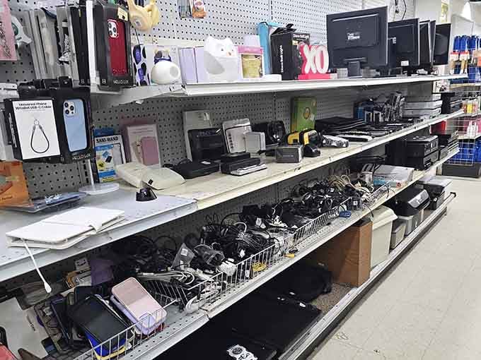 More electronics and gadgets than you can shake a remote control at, all priced for actual human budgets.