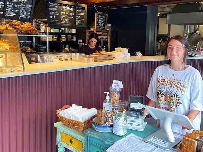 Friendly faces serving up happiness, one perfectly crafted bagel and pie at a time.