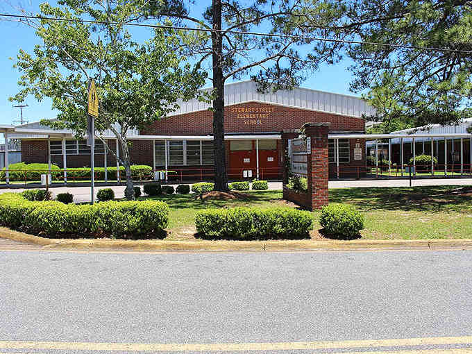 Stewart Street Elementary School maintains the neighborhood school tradition before everything became consolidated and impersonal.