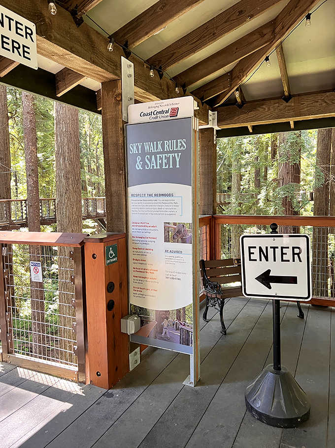 Rules and safety information presented clearly, because even adventure needs a few sensible guidelines.