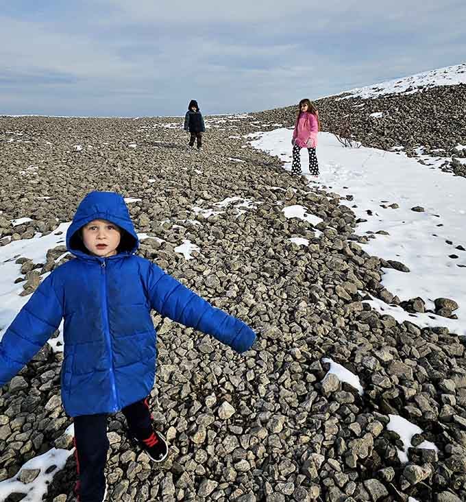 Winter fossil hunting means fewer crowds and the thrill of discovery with a side of brisk northern air.