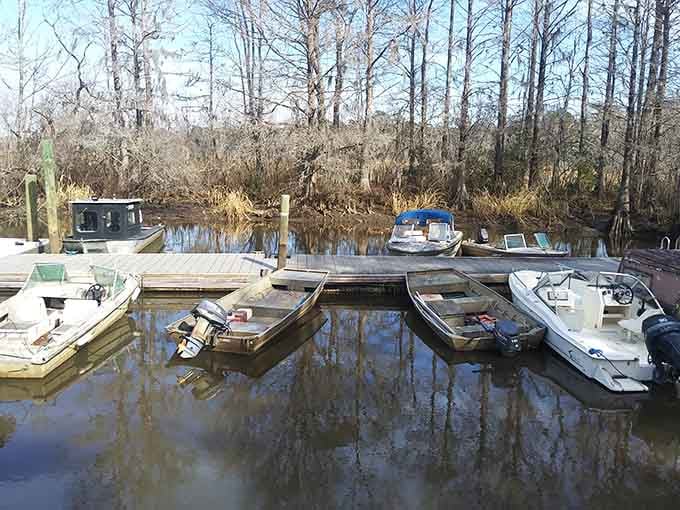The landing dock where your journey begins, leaving behind traffic jams and discovering what "remote" really means in modern America.