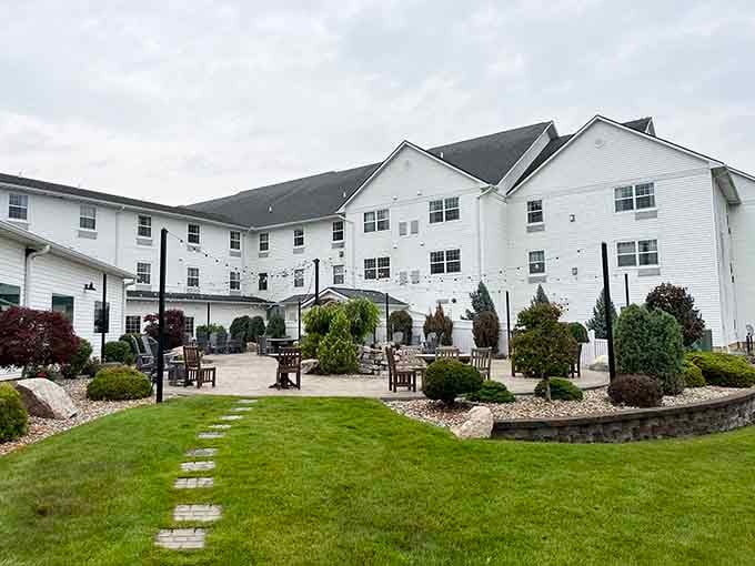 Blue Gate Garden Inn offers comfortable lodging where the biggest decision is whether to relax now or later.