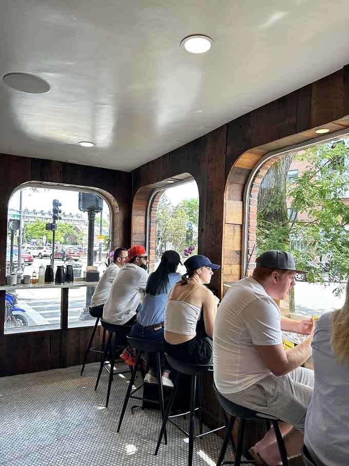 When the locals pack the counter on a weekday morning, you know you've found something worth waking up for.