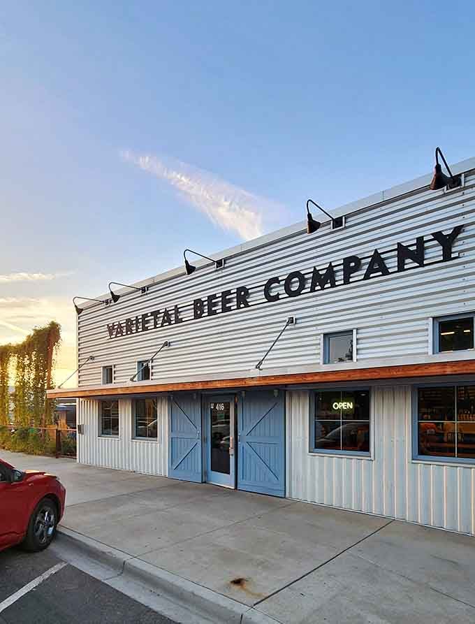 Varietal Beer Company's barn-style brewery brings craft beer culture to wine country, because sometimes you need hops instead of grapes.