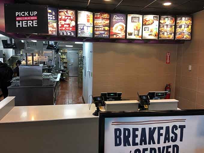 Order here for breakfast, because apparently tacos are acceptable morning food now and we're all better for it.