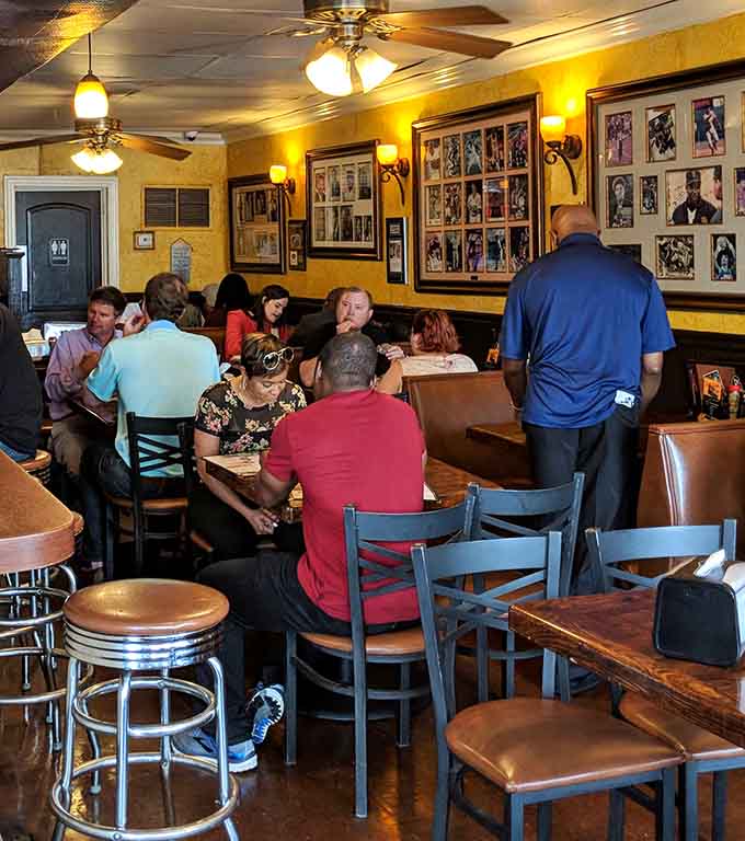 Diners from all walks of life gather here, united by their excellent taste in authentic soul food restaurants.