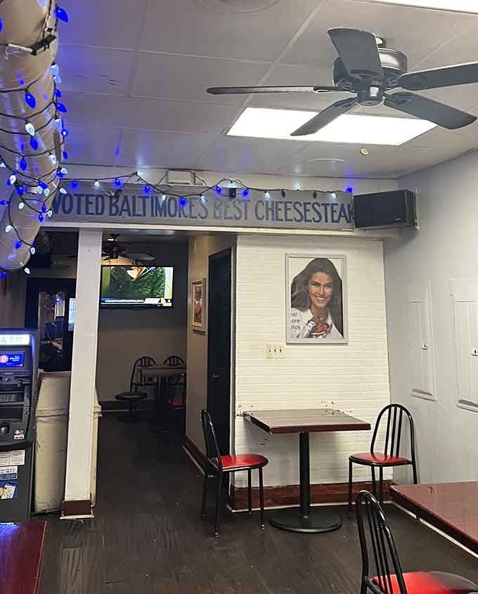 That sign says it all&mdash;when you've been voted the best, you've earned the right to brag.