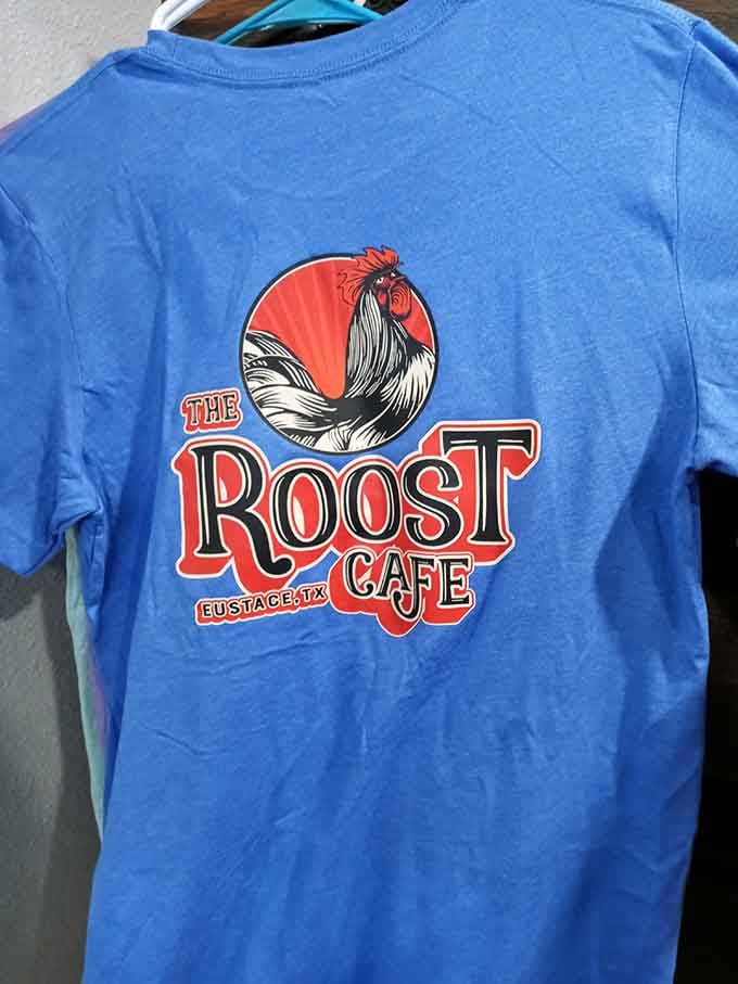 Wearing your favorite cafe on a t-shirt is the ultimate compliment, like being part of an exclusive breakfast club.
