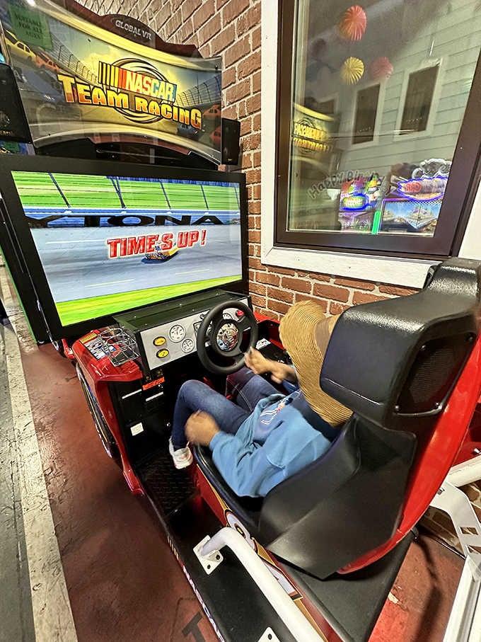 Racing simulators let speed demons satisfy their need for velocity in a completely safe digital environment.