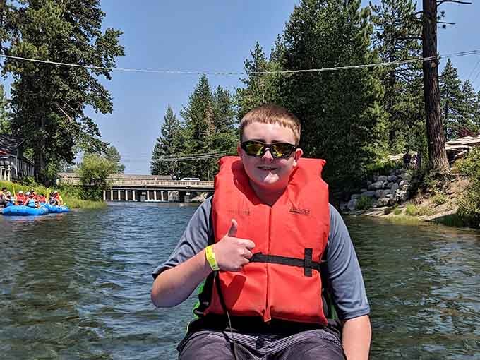 Kids absolutely love this trip, getting all the adventure thrills without any of the actual danger.