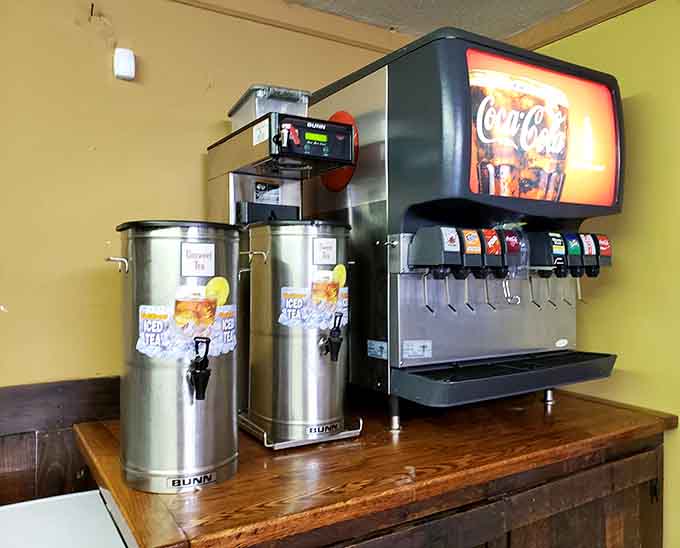 Sweet tea and soda fountains remind you that sometimes the classics are classic for very good reasons.