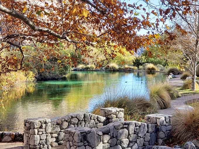 Autumn transforms the preserve into a painter's palette, with colors that would make New England a little jealous.