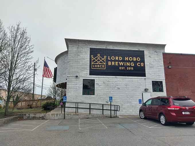 Lord Hobo Brewing Company brings craft beer culture to downtown, because history and hops make excellent drinking companions.