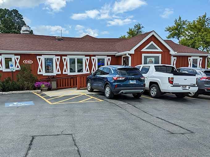 Niko's Red Mill Tavern looks exactly like the kind of place where locals gather and the food exceeds expectations.