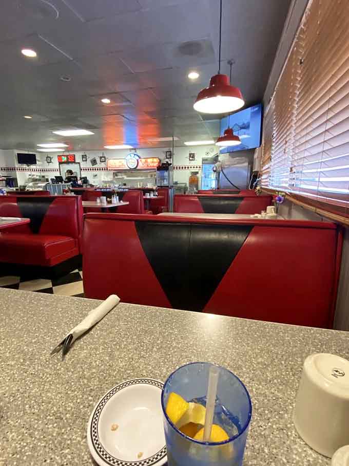 Those red booths aren't just for sitting&mdash;they're time machines upholstered in vinyl and ready for your next meal.