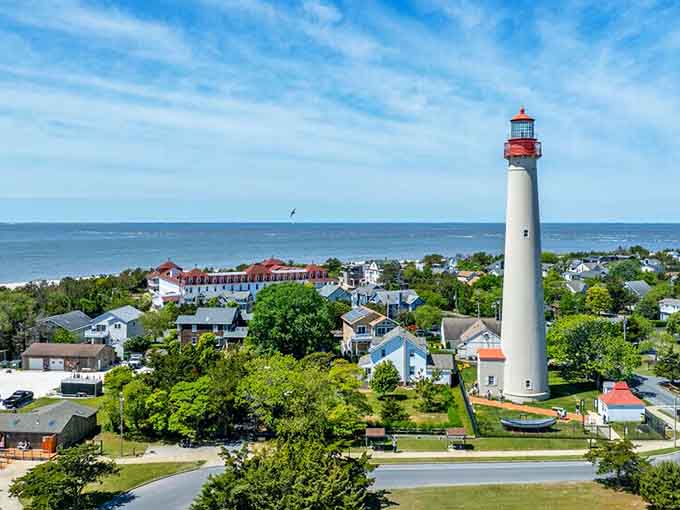 That lighthouse has been guiding ships since before your grandparents were born, standing tall through countless storms and seasons.