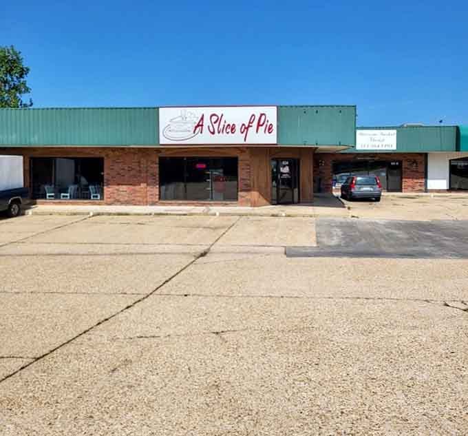 Unassuming exterior in broad daylight, but inside waits the kind of pie that changes your whole perspective on dessert.