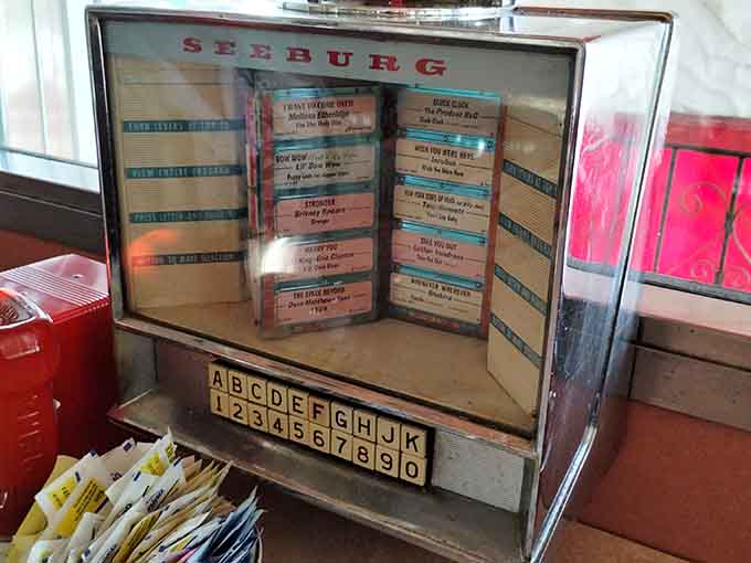 Even the vintage jukebox adds to the authentic charm that makes this place feel timeless.