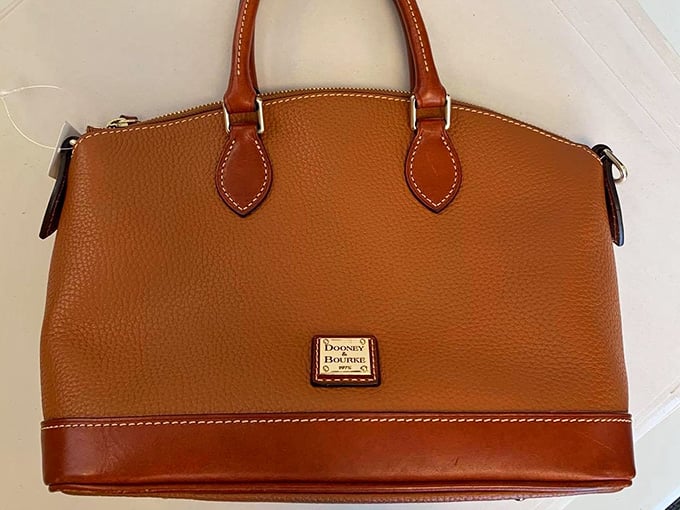 A Dooney & Bourke bag proving that quality craftsmanship never goes out of style or loses value.