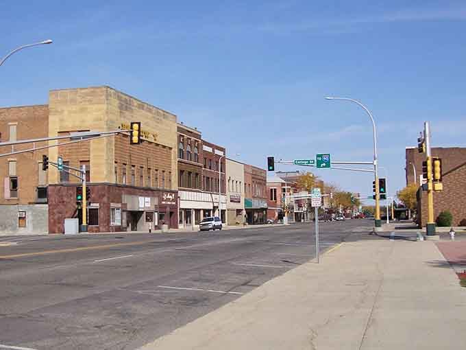Main Street maintains its authentic character while other towns bulldozed theirs for another chain drugstore nobody needed.