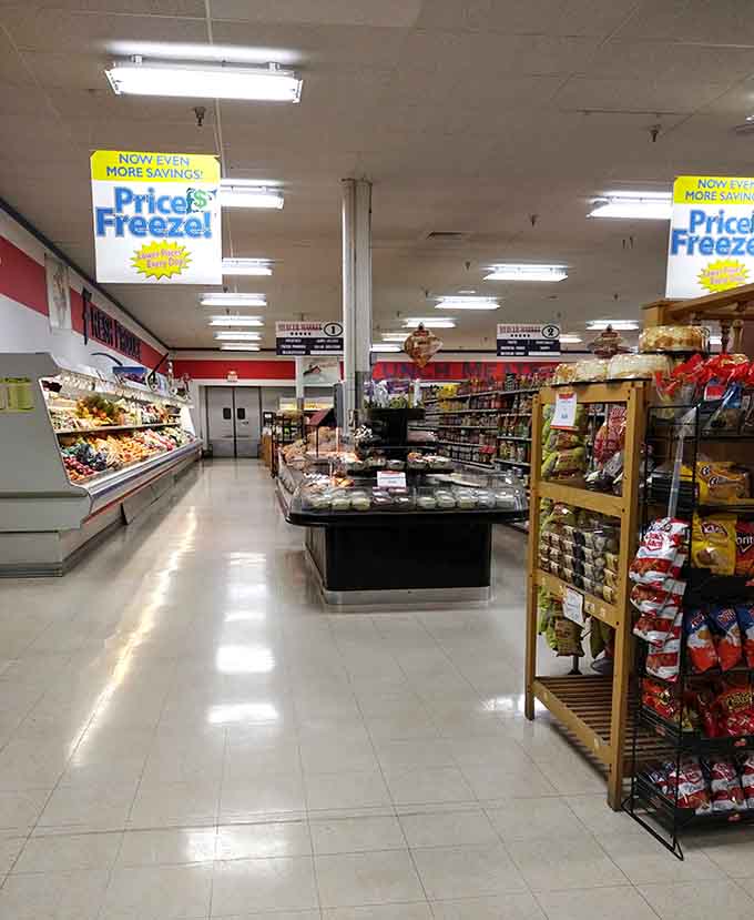 Mercer Market stocks essentials without the soul-crushing fluorescent nightmare of corporate mega-stores you're used to enduring.