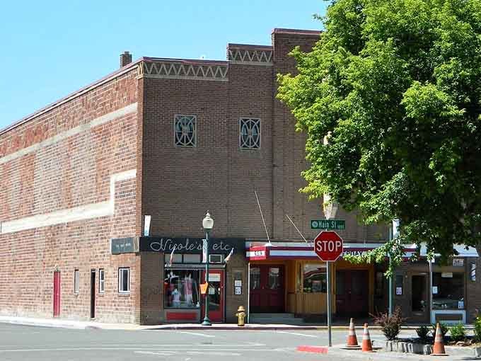 Downtown Alturas showcases brick buildings and local businesses that survived what killed most small-town main streets across America.