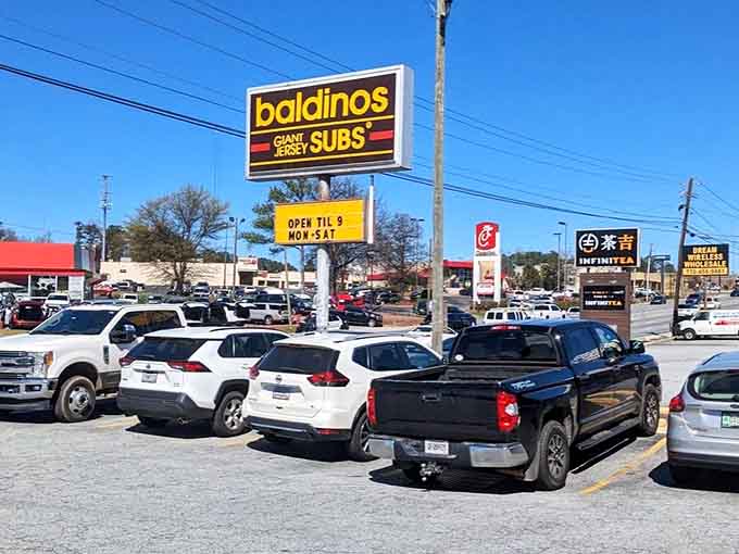 A packed parking lot is always the best restaurant review, better than any five-star rating online.