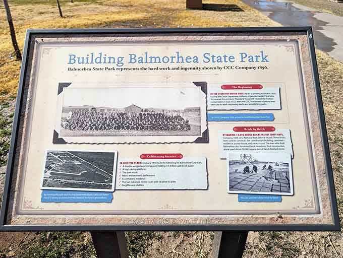 The CCC built this place during the Depression, proving that good infrastructure never goes out of style.
