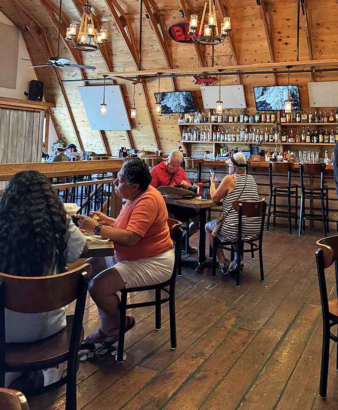Real people enjoying real food in a real barn&mdash;this is what weekend mornings should always be.