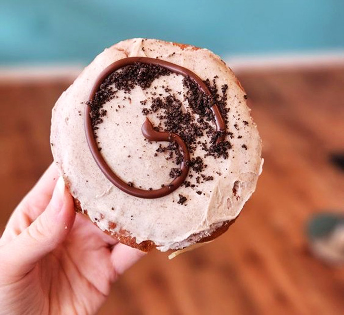 Double Stuffed Oreo donut: because someone brilliant asked "what if cookies met donuts" and succeeded.