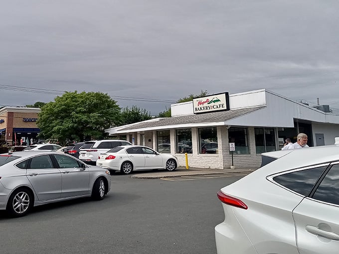 That parking lot fills up fast because word travels quickly when cannoli are this good in town.