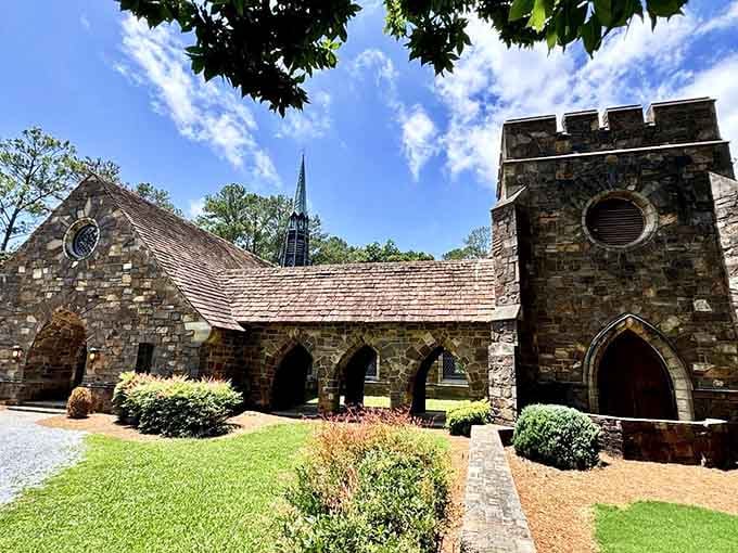 This chapel looks like it was built by people who understood that sacred spaces should inspire awe, not yawns.