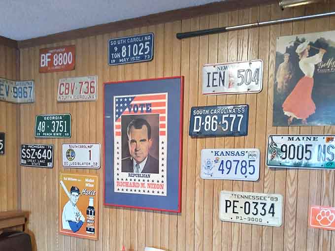 License plates from across America prove this little spot's reputation has traveled far beyond South Carolina's borders.