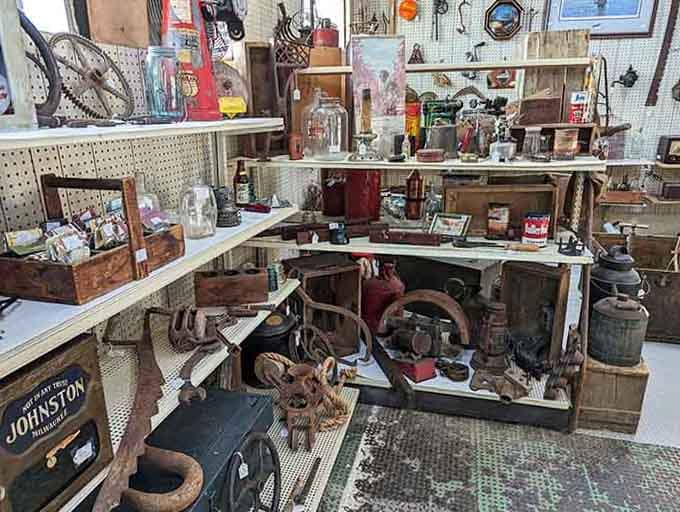Old tools and farm implements remind us when things were built to last multiple generations, not seasons.